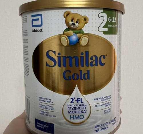 Смесь Similac gold 2 вскрытая