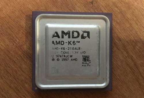 Ретро процессор AMD K6-200ALR