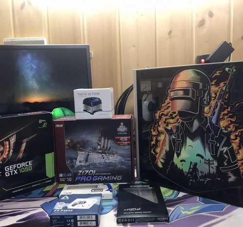 Мини-игровой пк i5/8Gb/gtx1050