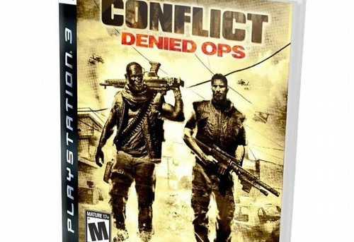 Игра Conflict Denied Ops (PS3) Английская версия