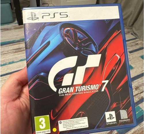 Диск Grand turismo 7 для ps5