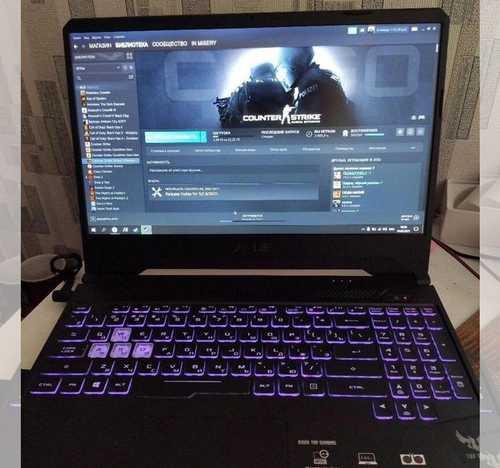 Ноутбук asus tuf gaming fx505dt