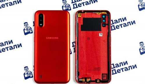 Задняя крышка для Samsung A01/A015 Красный