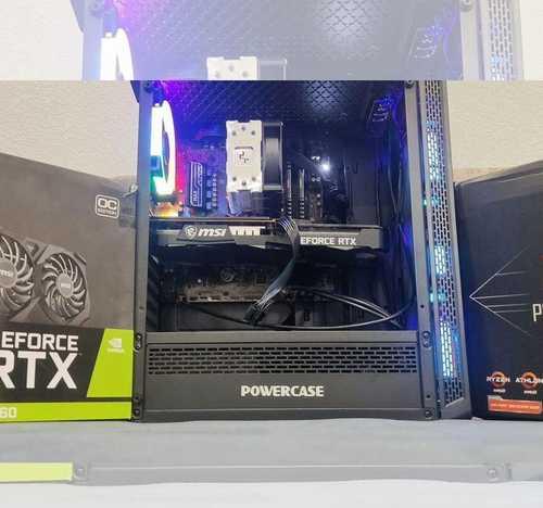 Игровой пк rtx 3060 12gb, Ryzen 5 5600