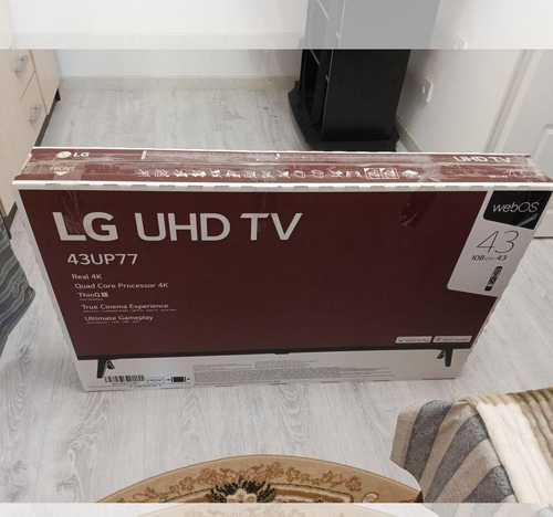 Телевизор SMART tv 43 бу lg