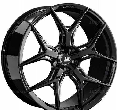 Диск 10*21 5*112 ET20 66,6 LS Forged LS FG14 BK конус