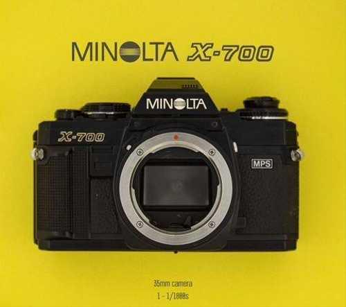 Пленочный фотоаппарат Minolta X-700