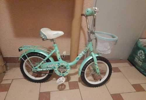 Велосипед детский девочка stels