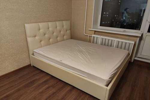 Кровать двухспальная Аскона с матрасом 160*200