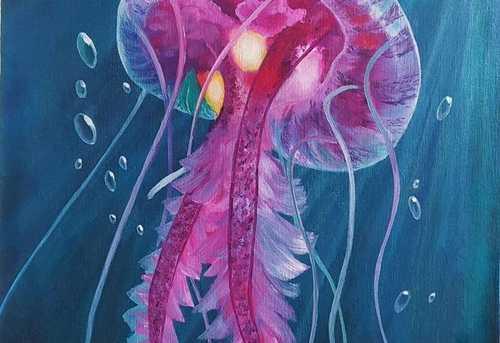 Картина маслом Медуза