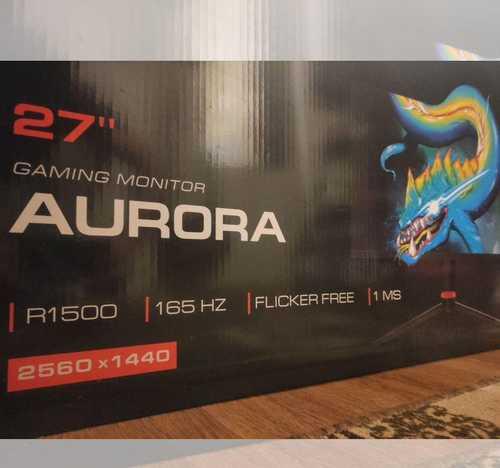 Коробка от монитора ardor gaming aurora AQ27H3