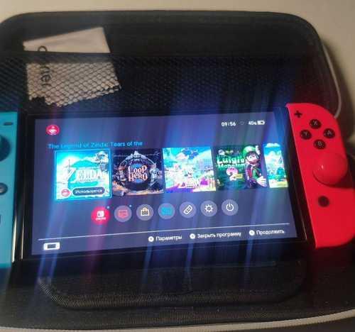 Nintendo switch oled 64gb прошитая(чип)   512gb