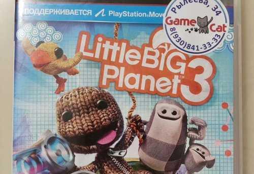 Диск для PS3 Little Big Planet 3
