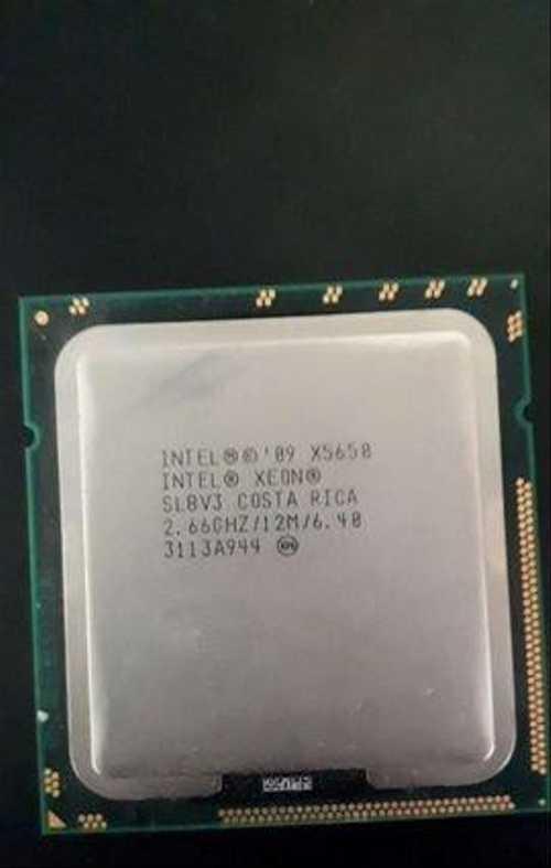 Процессоры Intel xeon x5650