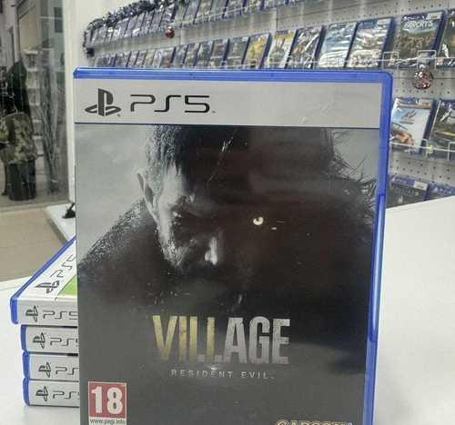 Resident evil village ps5 б/у