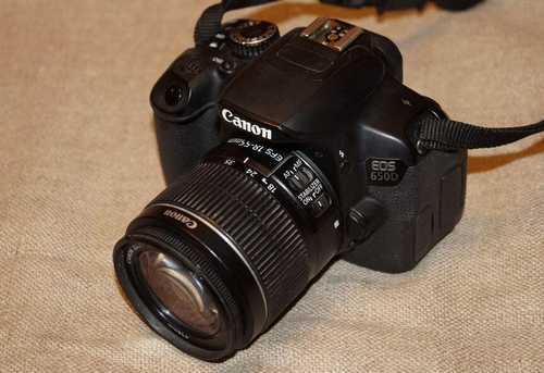 Canon EOS 650d kit 4400 кадров Доставка