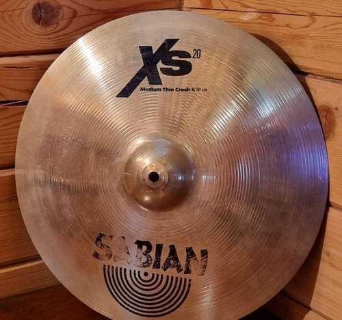 Sabian XS20 16" Medium Thin Crash