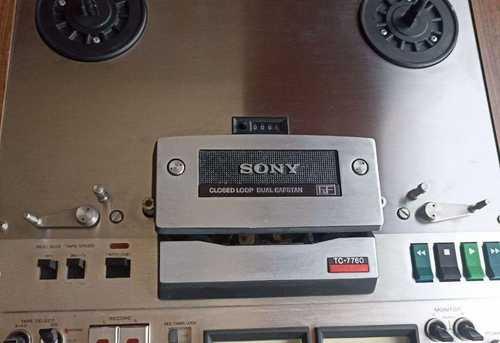 Катушечный магнитофон sony tc 7760