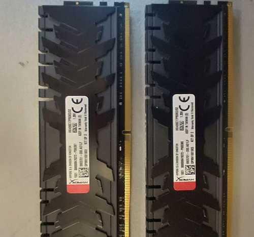 Kingston HyperX DDR4 2x16Gb 3600 MHz