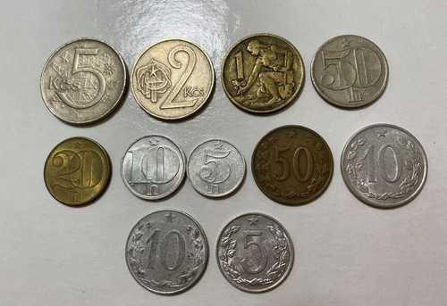 Набор монет Чехословакии