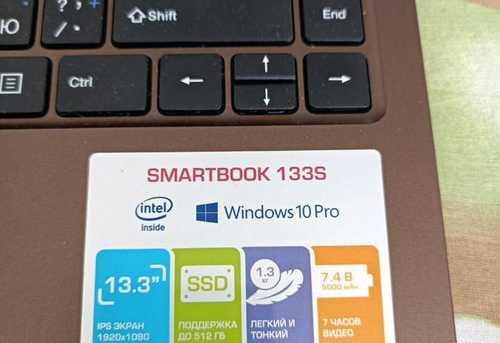 13.3" Prestigio SmartBook 133S, 512 ГБ, Celeron N3350, RAM 4 ГБ, Intel HD Graphics 500