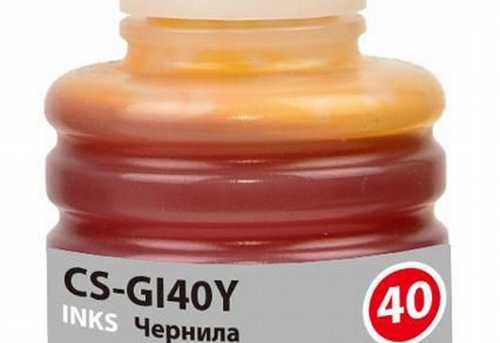 CS-GI40Y, Чернила cactus GI40Y GI-40 Струйный Желт