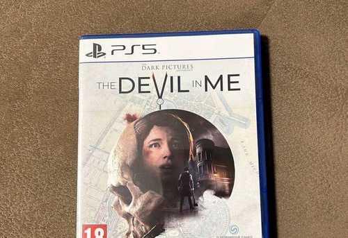 The Devil in me ps5 диск