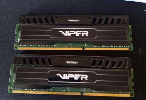 Оперативная память ddr3 patriot viper 2 по 8 Gb