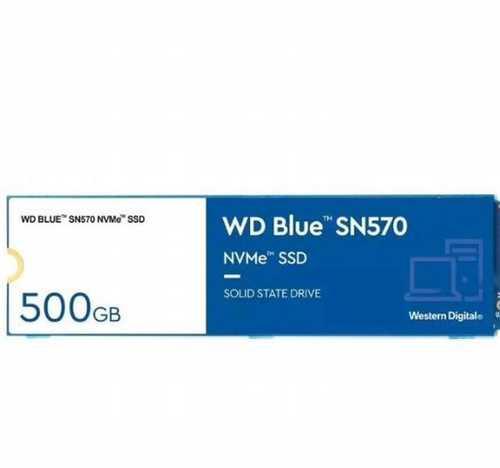 SSD накопитель WD Blue SN570 M.2 2280 500 гб