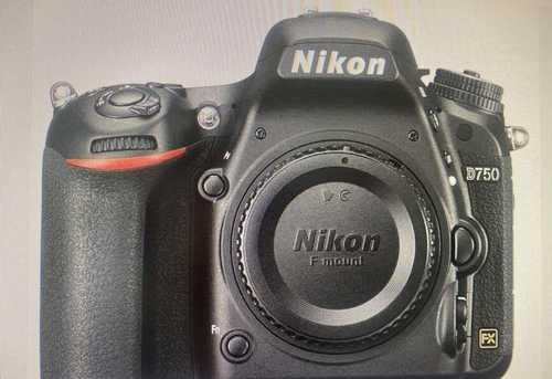 Фотоаппарат зеркальный Nikon D750