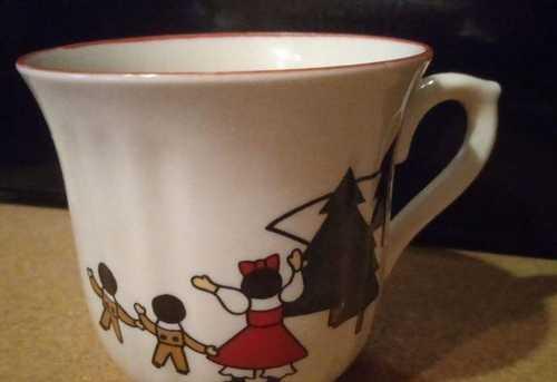 Mason's чашка кофейная Christmas Village Новый Год