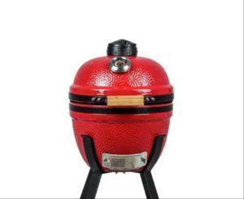 Керамический гриль Kamado (Камадо) 13" красный