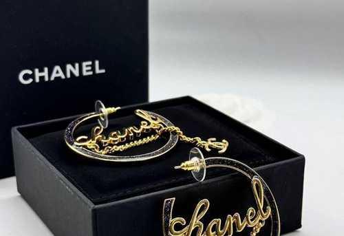 Серьги Chanel Шанель