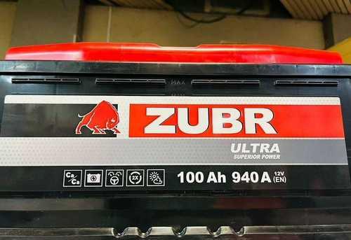 Аккумулятор 100 ач Zubr Ultra 940а