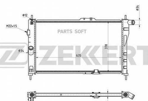 Радиатор охлаждения Дэу Эсперо 95
