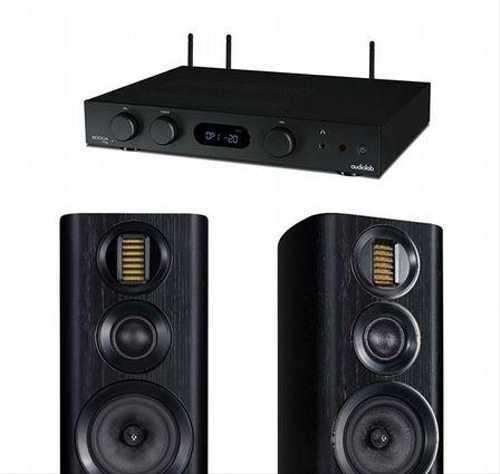 Комплект Wharfedale EVO 4.2 + AudioLab 6000A Play