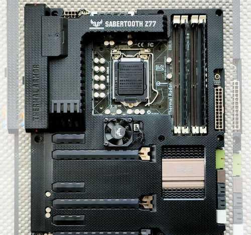 Asus sabertooth Z77 сокет 1155