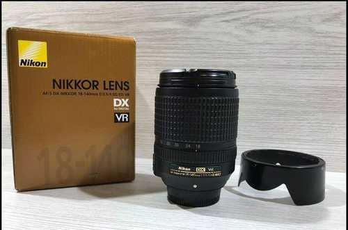 Объектив Nikon 18-140mm f/3.5-5.6G новый