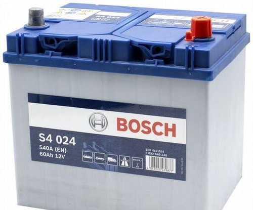 Аккумулятор Bosch Asia Silver S4 024 60 Ач 540 А о