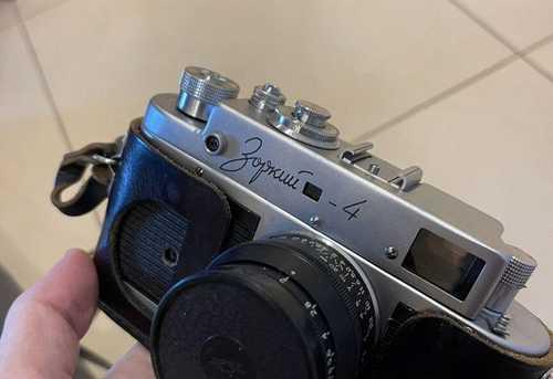 Плёночный фотоаппарат Зоркий 4