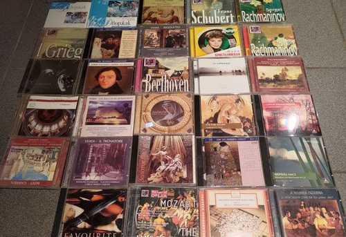 Коллекция CD дисков с классической музыкой