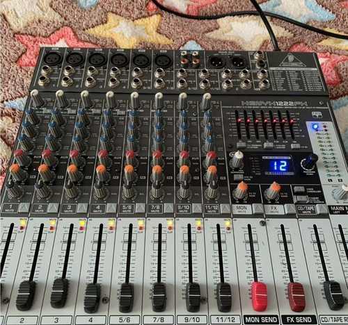 Микшерный пульт behringer x1222fx