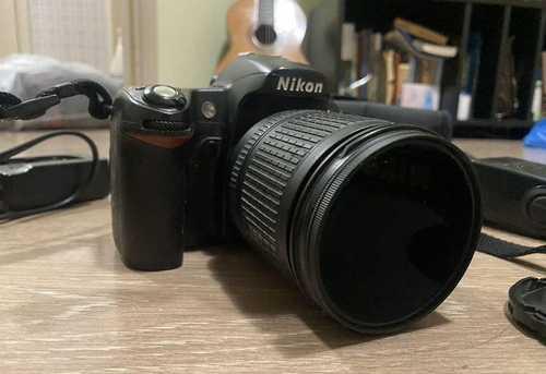 Nikon d80 со вспышкой