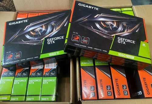 Видеокарты Gigabyte 1660TI/super опт/розница