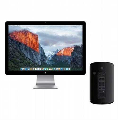 Mac Pro D500 + Apple Thunderbolt Display