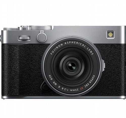 Fujifilm X-E5 KIT XF 23mm f/2.8 R WR Silver