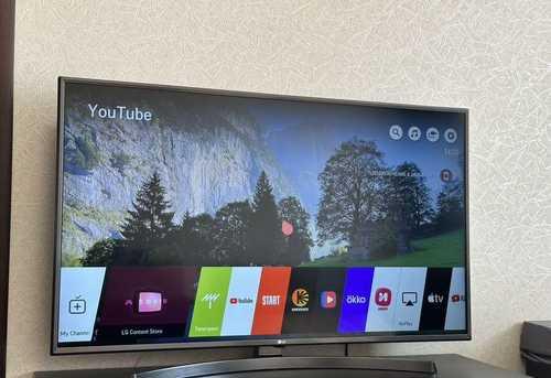 4K Ultra HD LG 50" web OS Wi Fi Bluetooth Air Play