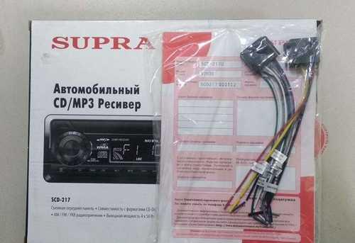 Автомобильный CD MP3 ресивер supra scd 217