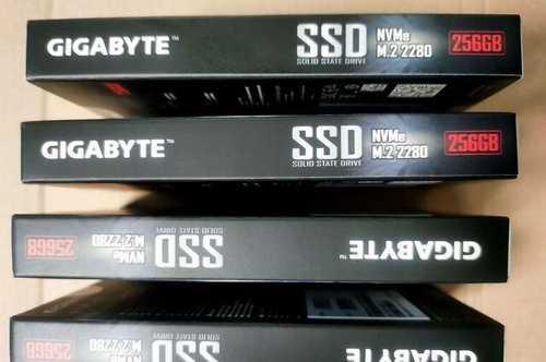 Новые SSD M.2 NVMe Gigabyte на 256GB