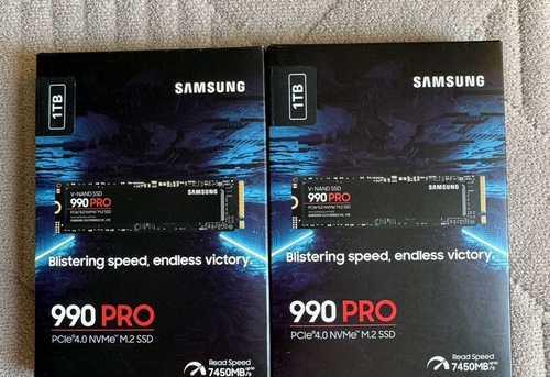 SSD накопитель Samsung 990 PRO 1TB новый